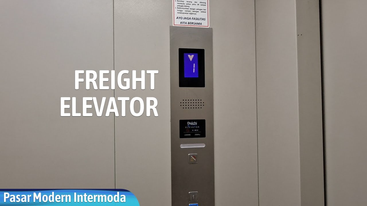Seloon Elevator - Pasar Modern Intermoda BSD City, Tangerang (Frassenger) - YouTube