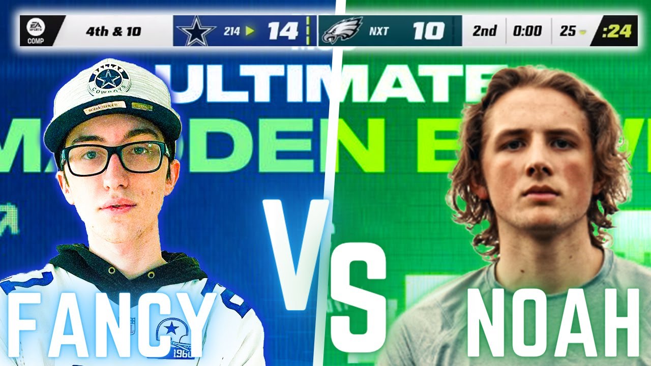 How Fancy beat Noah to make $55,000 in Madden Bowl Gameplay Breakdown ...