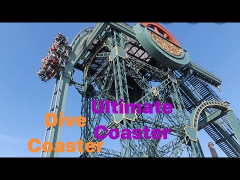 Making a dive coaster in Ultimate coaster - YouTube