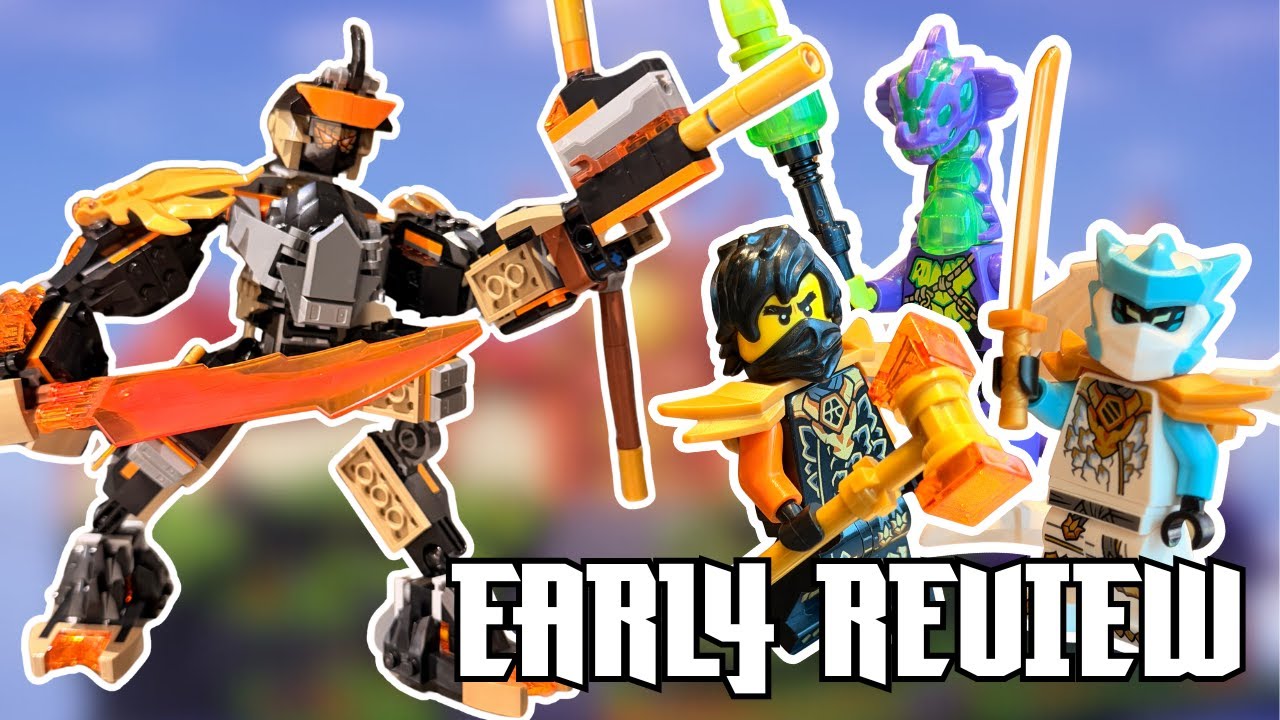 LEGO Ninjago 71854 Cole's Mission Mech Dragons Rising EARLY 2026 REVIEW ...