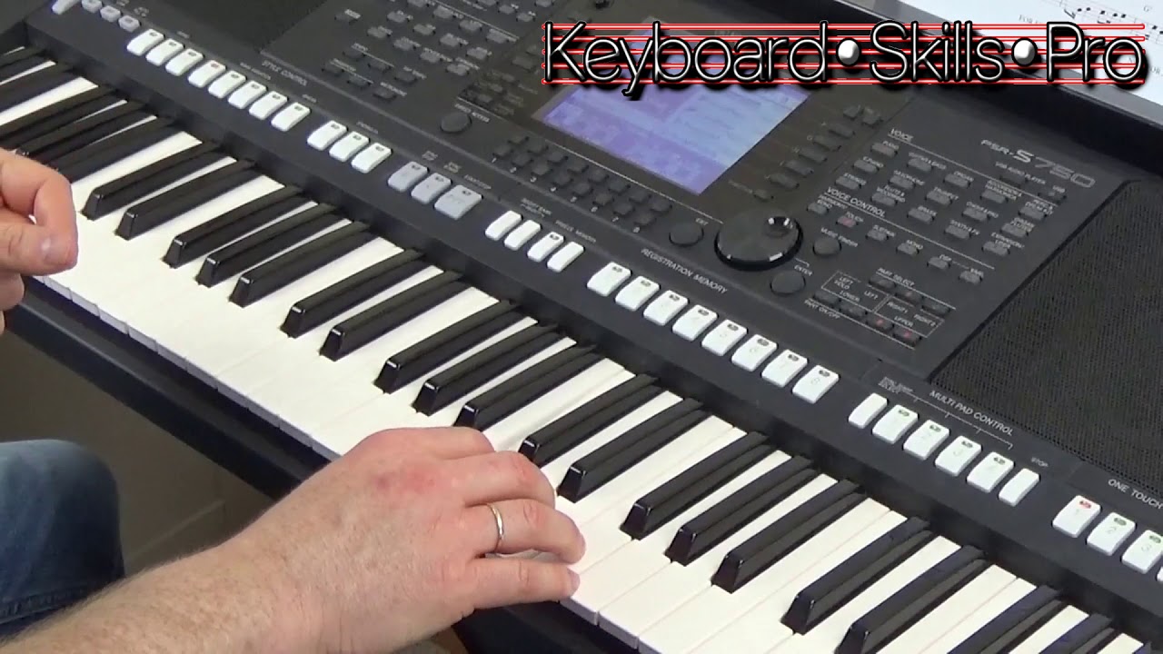 Easy Swing Intro for Organ and Keyboard - YouTube