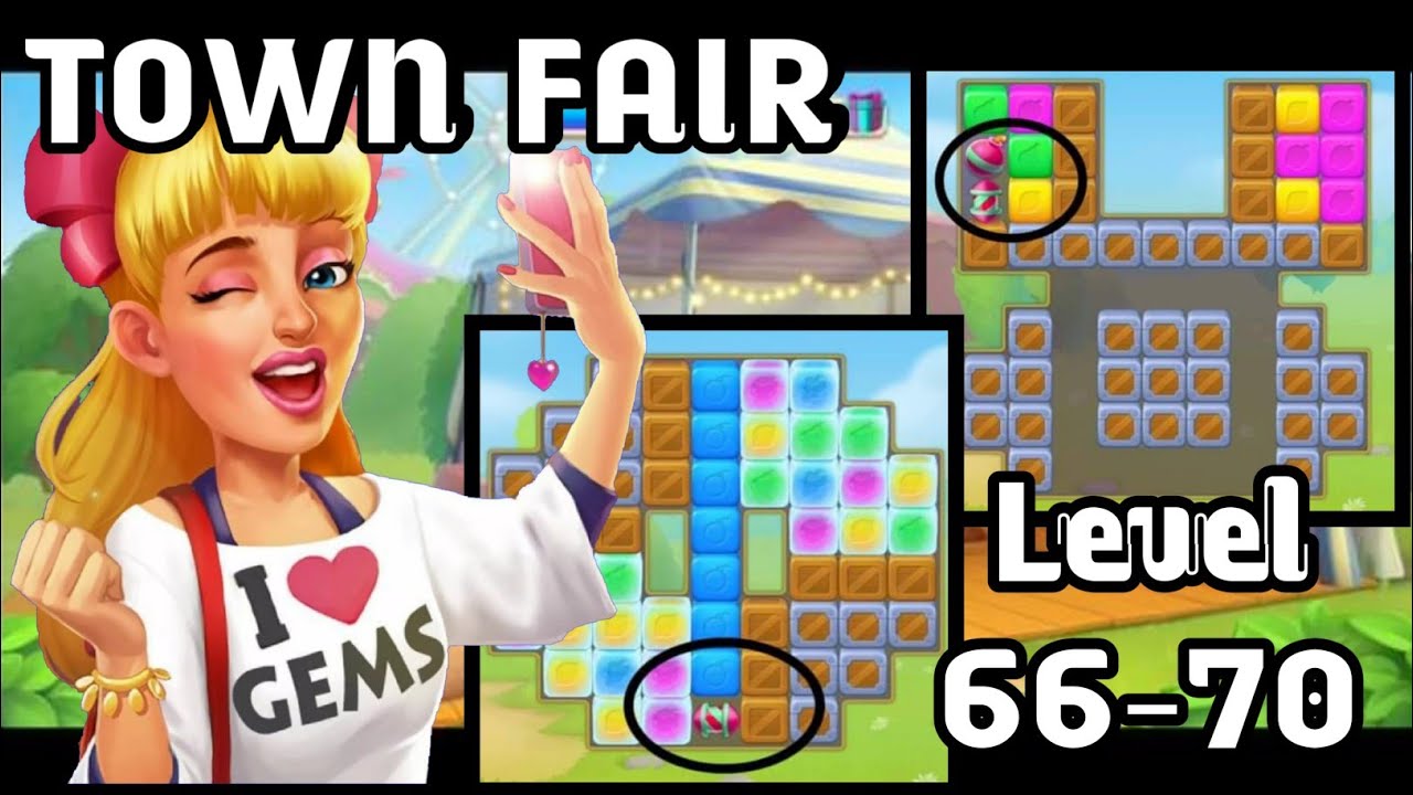 Town Fair Level 66-70 | Township New Lease on life - YouTube