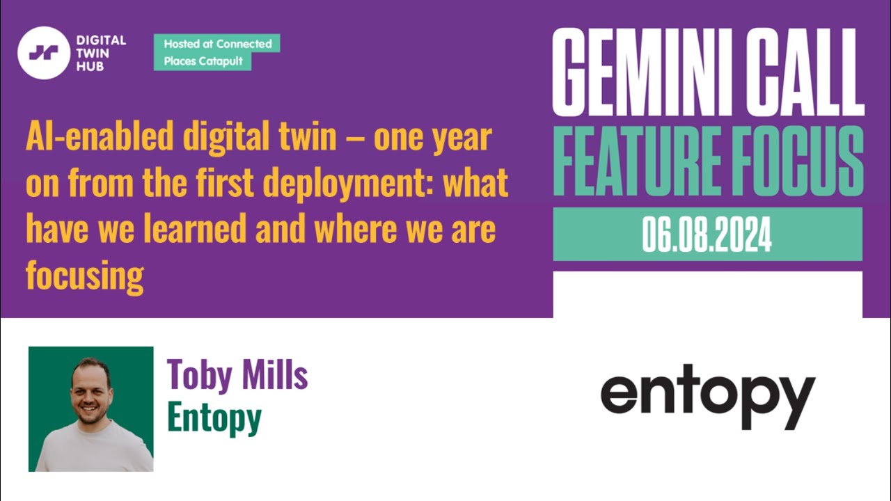 Gemini Call Feature Focus - 6 August 2024 - Toby Mills, Entopy - YouTube