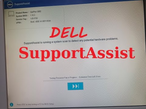 Dell Support Assist لماذا تظهر هذه الشاشة - YouTube
