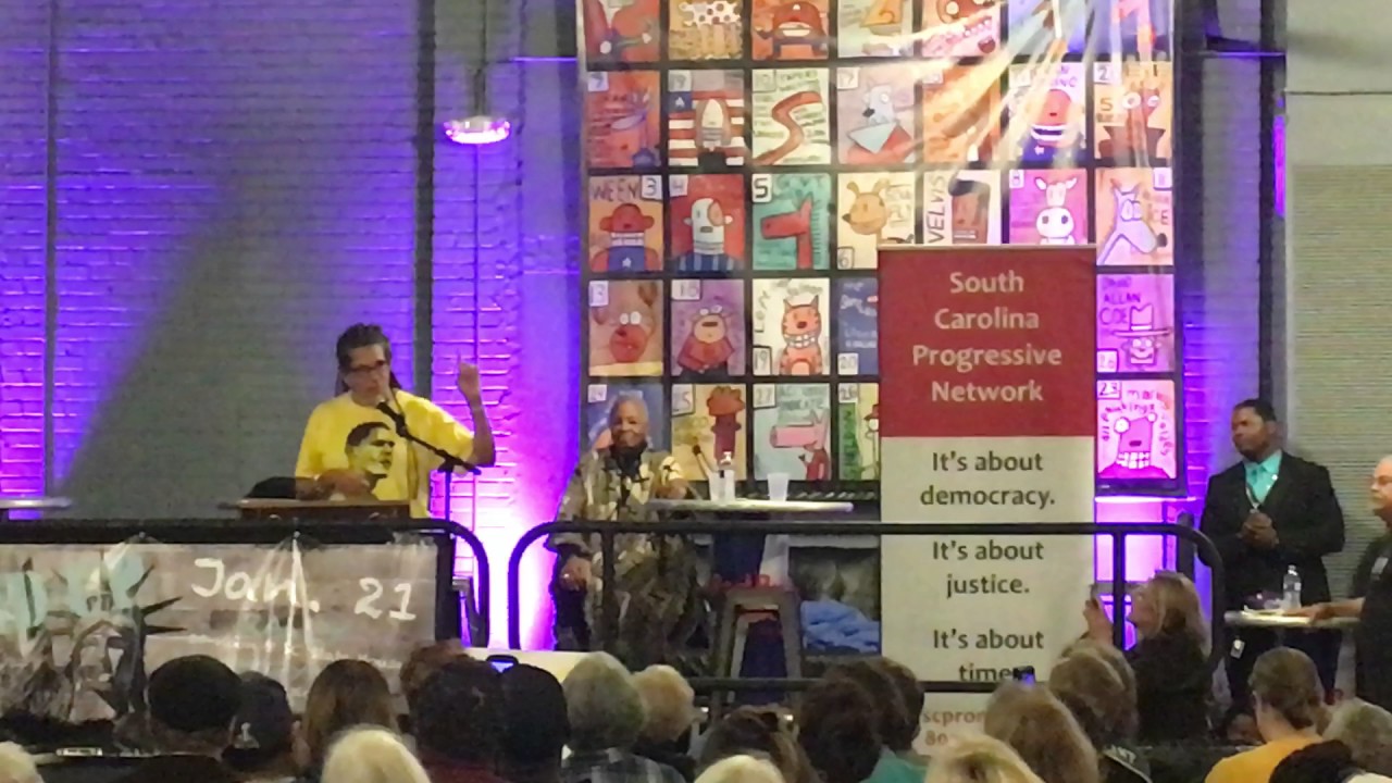 Nikky Finney reads her powerful poem at the Women's March in Columbia ...