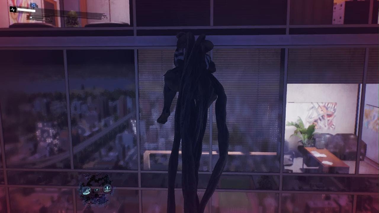 Venom takes fall damage - YouTube