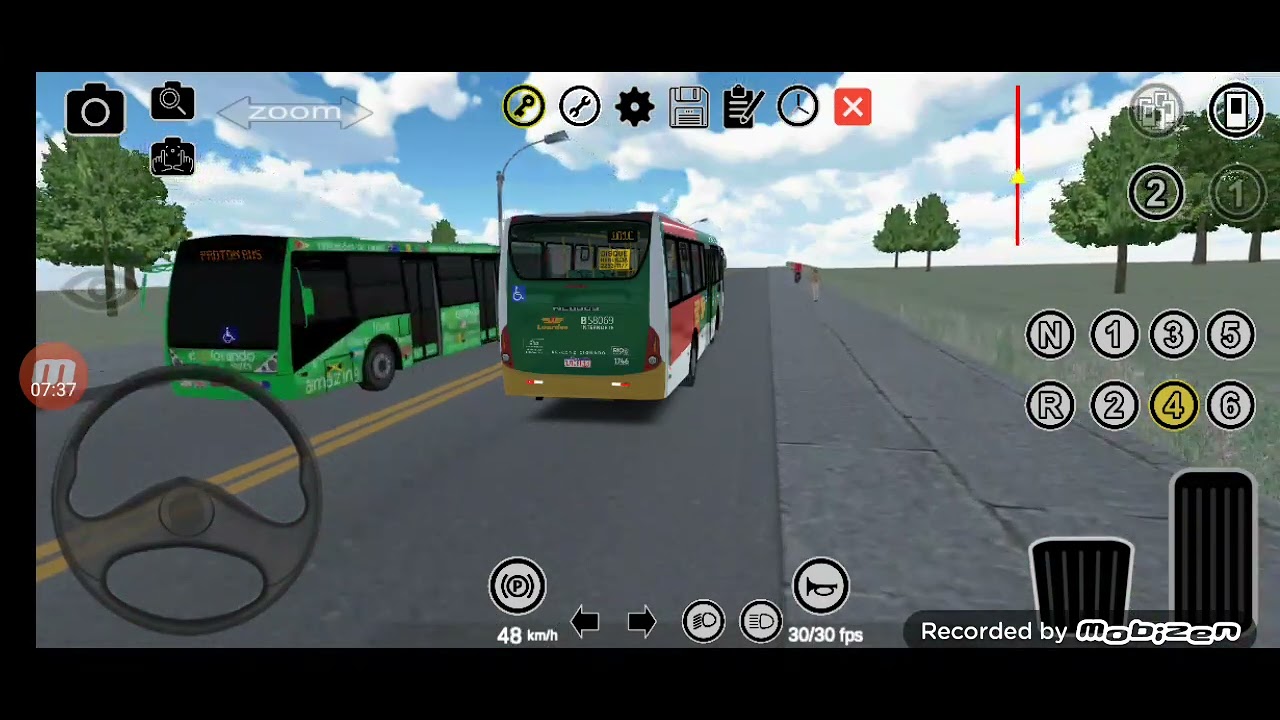 Dirigindo um ônibus muito top neubus mega plus ônibus novo - YouTube