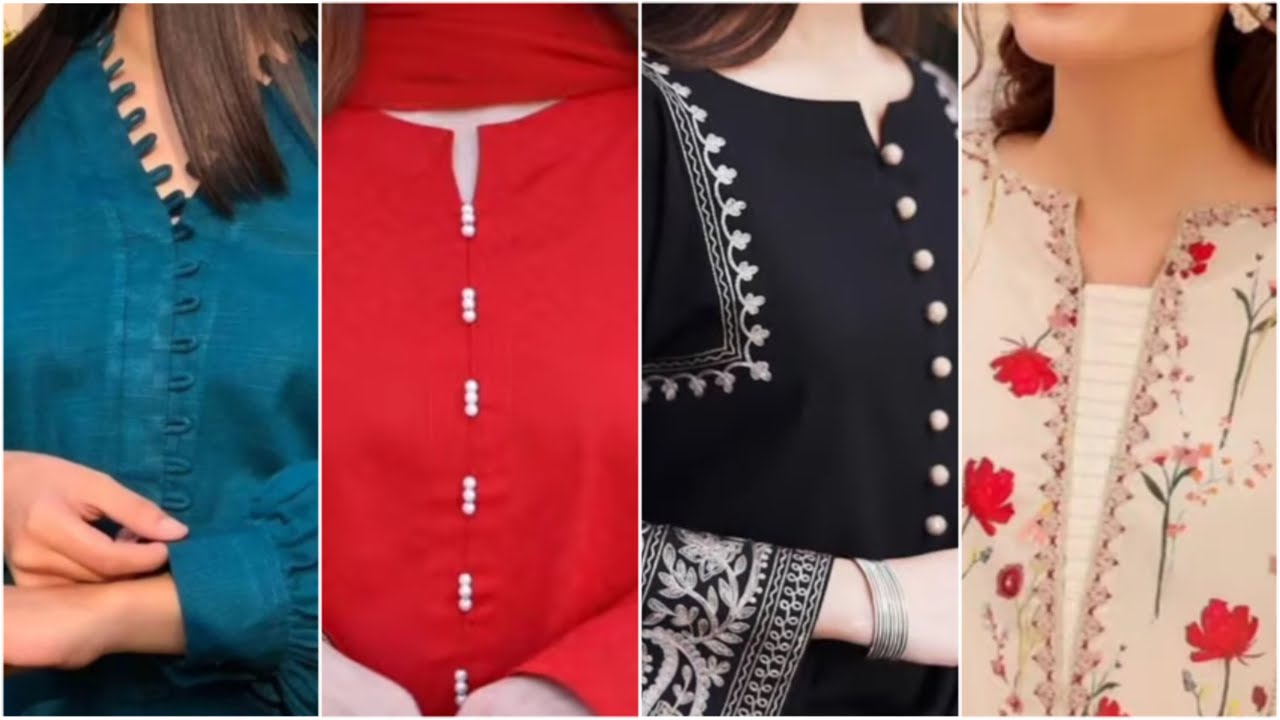 Beautiful trending neck designs| neck designs ideas| designs - YouTube