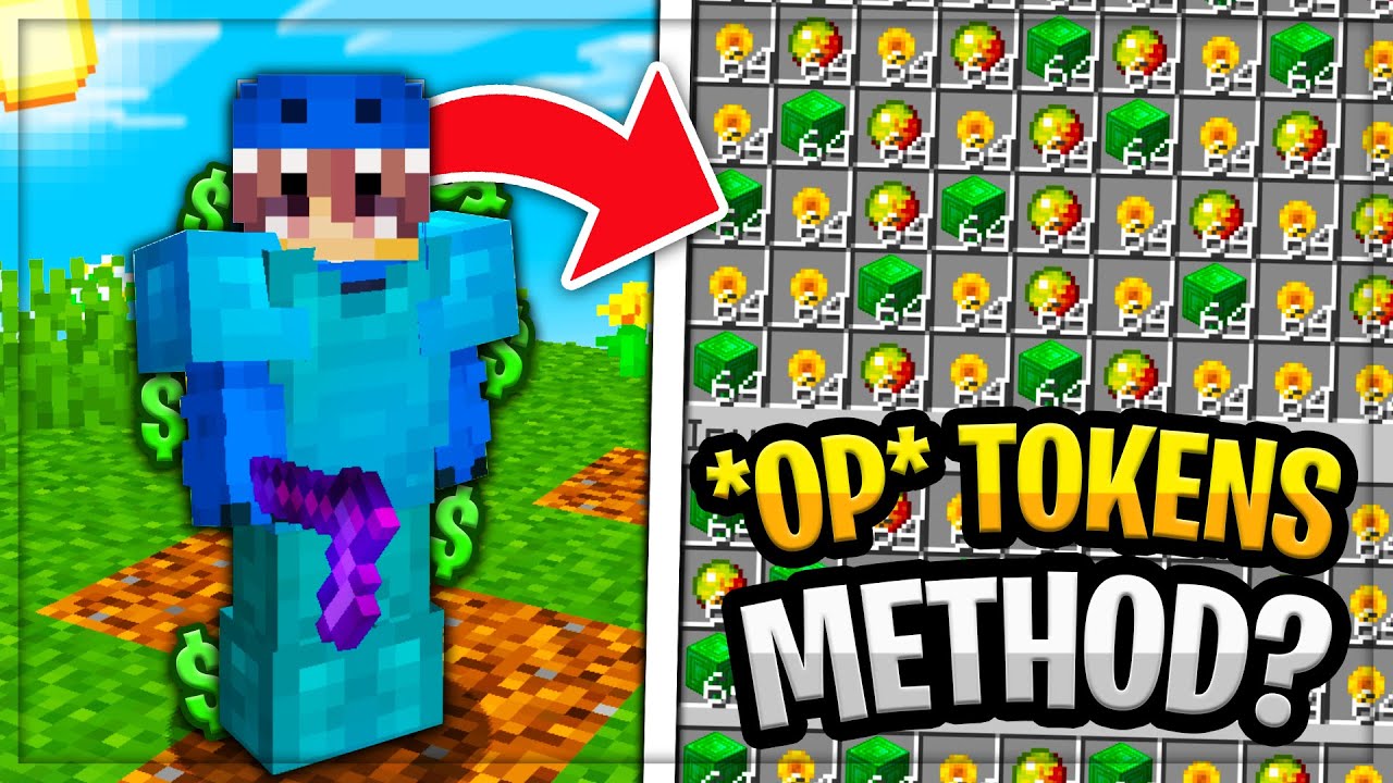 INSANE TOKENS METHOD MAKES TRILLIONS PER MINUTE?! *OP* | Minecraft ...