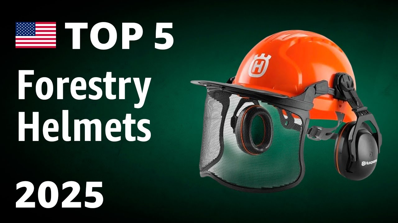 TOP—5. Best Forestry Helmets 2025 - YouTube