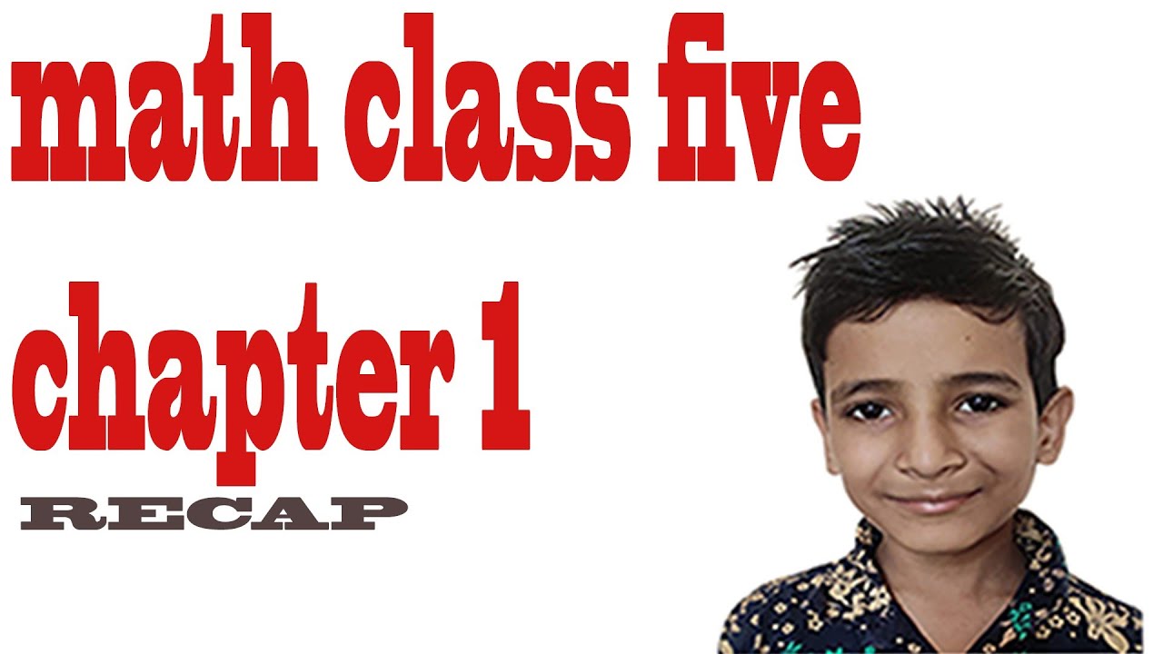 Math Class 5 Chapter 1 Saraswati Shishu Mandir - YouTube