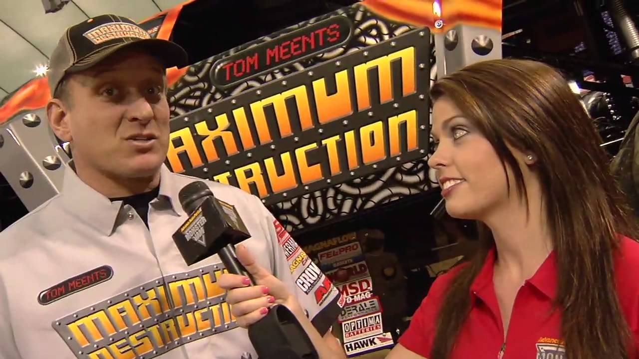 Monster Jam - Maximum Destruction Monster Truck Driver Tom Meents in ...