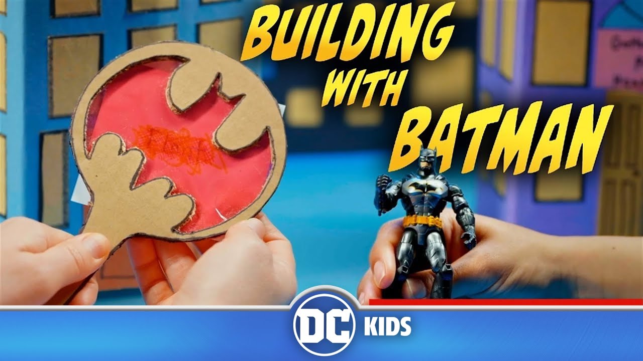 DIY Secret Message Decoders | Building With Batman | @dckids - YouTube