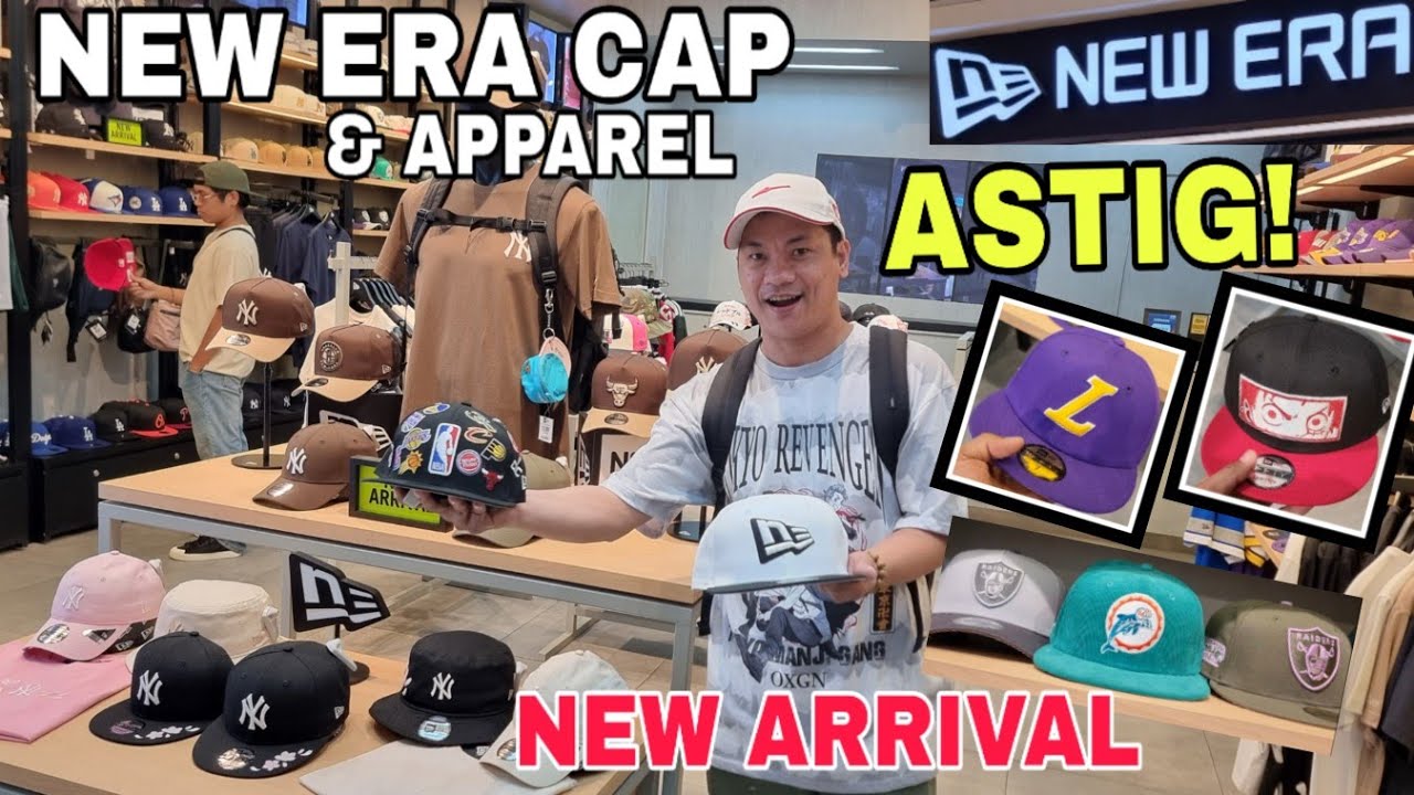NEW ERA CAP DAMI BAGONG STOCKS ASTIG! at APPAREL SOLID DITO!NEW ERA ...