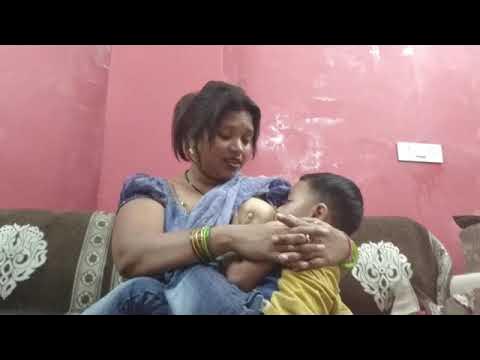 Indian Breastfeeding vlog mother Breastfeeding baby vlog 365 #breastfeeding vlog. - YouTube