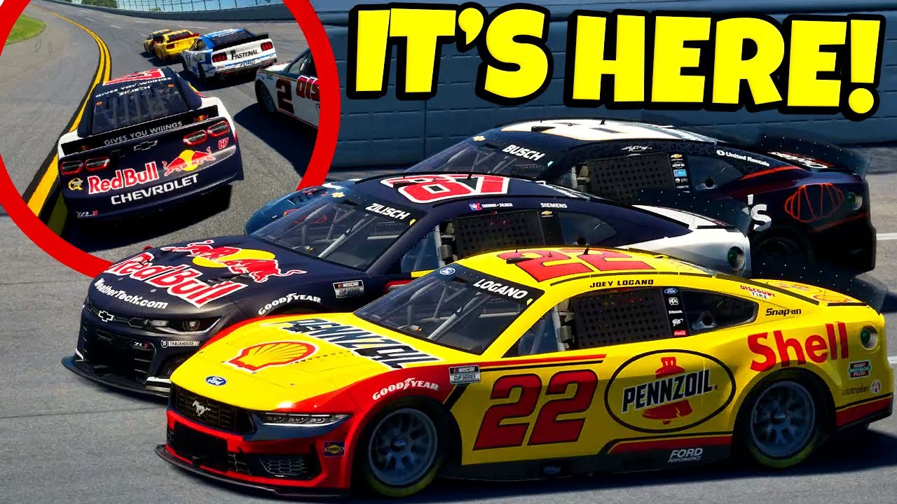Surviving CRASHES and Fighting for Victory at Talladega! (NASCAR 25 ...