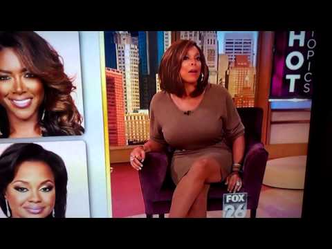 Wendy Williams Show Kenya and Phaedra booty battle
