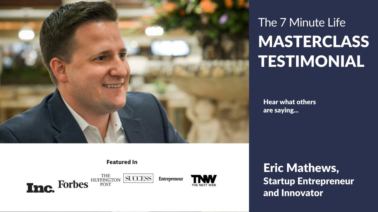 The 7 Minute Masterclass: An Interview with Eric Mathews - YouTube