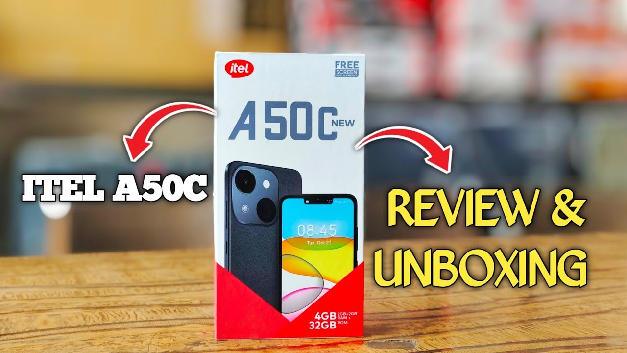 itel A50c New Unboxing | Best Mobile under 8000 | Camera | review ...