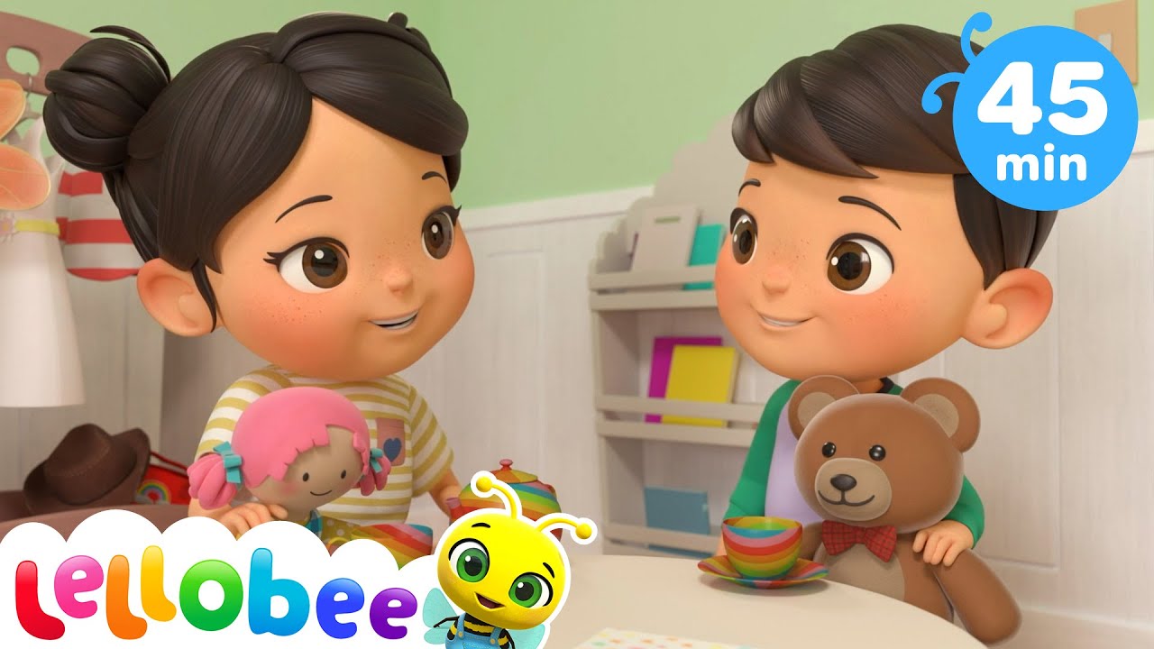 Getting Dressed | Rishi & Ella's Preschool Playhouse - Lellobee Kids ...