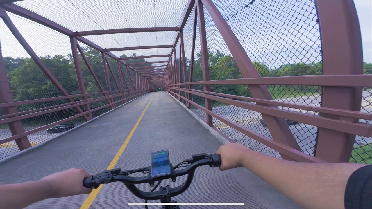 Riding X.P Lite 2.0 to Busse Woods, Elk Grove Village IL - YouTube