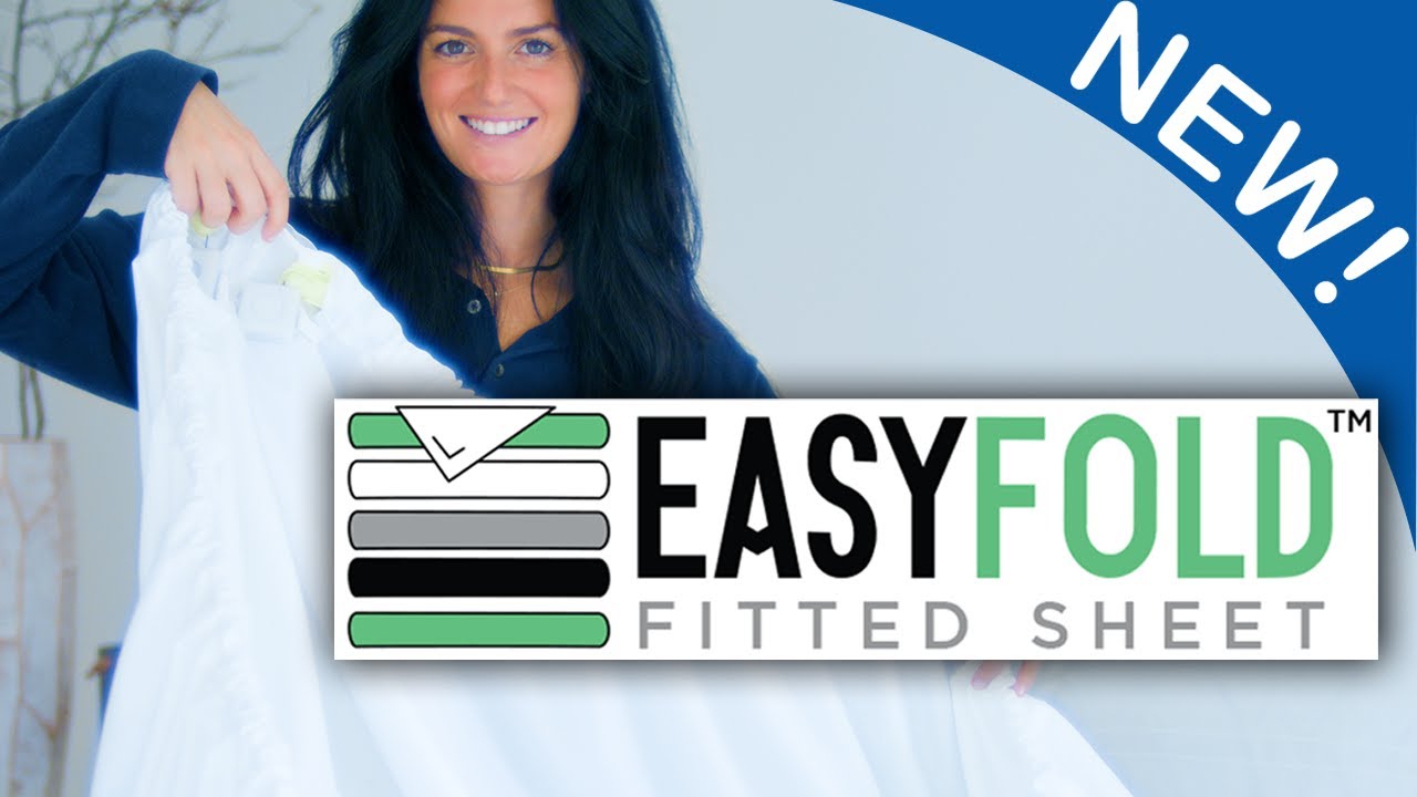 Easy Fold Fitted Sheet Explainer Video - YouTube