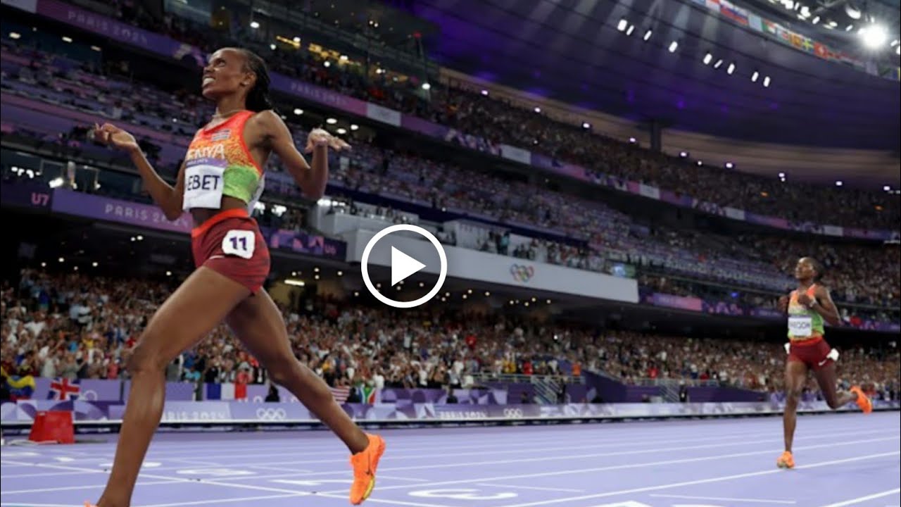 Kenya's Beatrice Chebet Wins 5000m Race & Wins Gold Medal For Kenya At ...