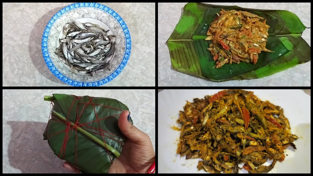 केले के पत्ते में फिश 🐠 फ्राई - Fish Masala Fry in Banana Leaf /Chuna ...