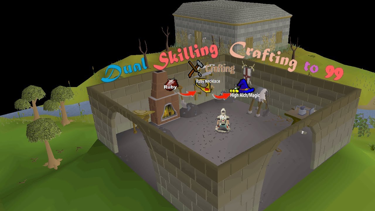 OSRS- Back to OSRS: train crafting in f2p to 99, dual skilling ...
