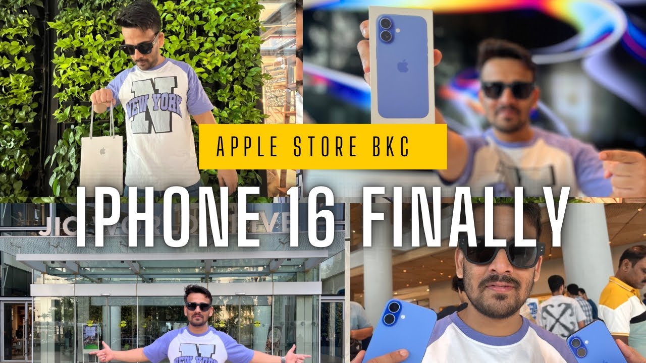 Visiting the Apple Store for a first look of iPhone 16! Discover its ...