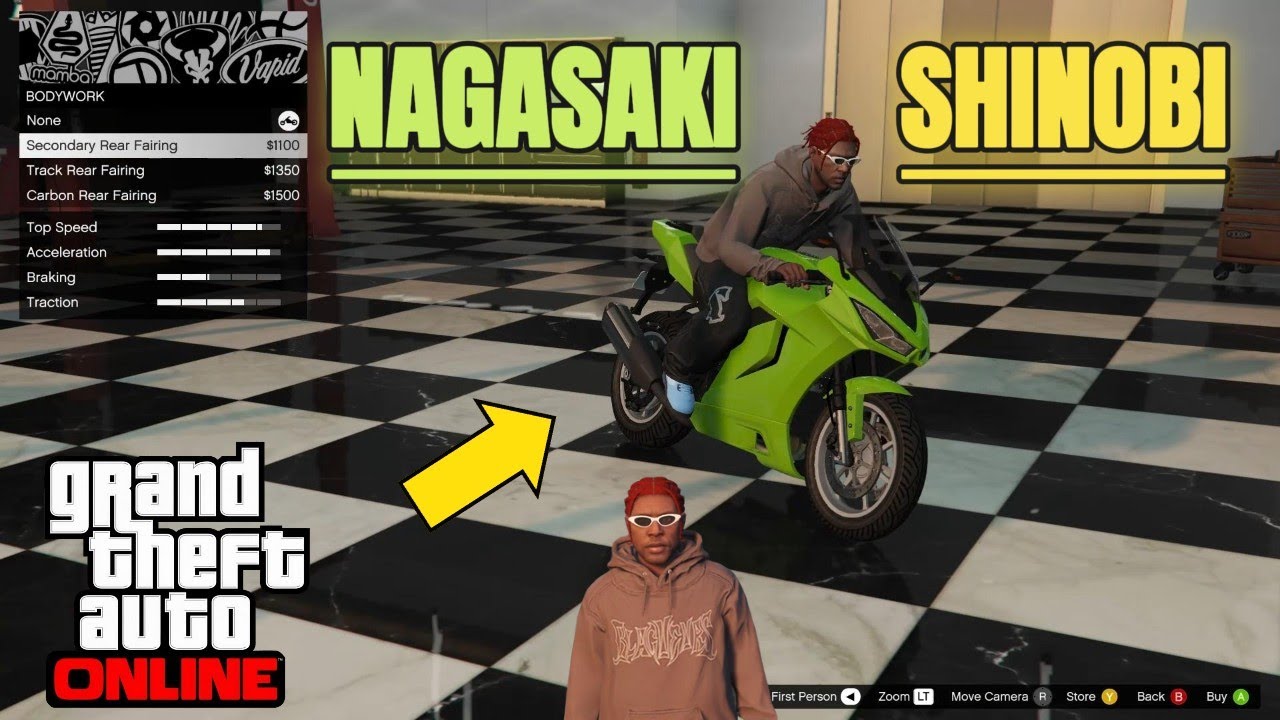 Nagasaki Shinobi Customization | GTA 5 ONLINE - YouTube