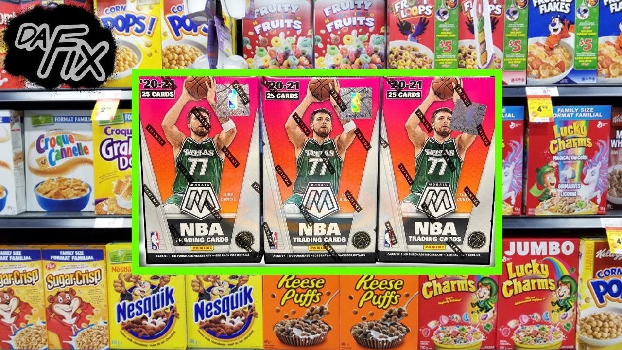 20-21 Mosaic NBA Cereal Boxes | Rip & Review | Panini Basketball Sports ...