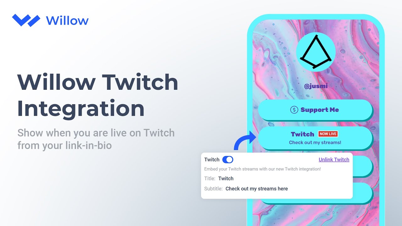 Let Your Link-in-Bio Display When you are Live on Twitch - YouTube