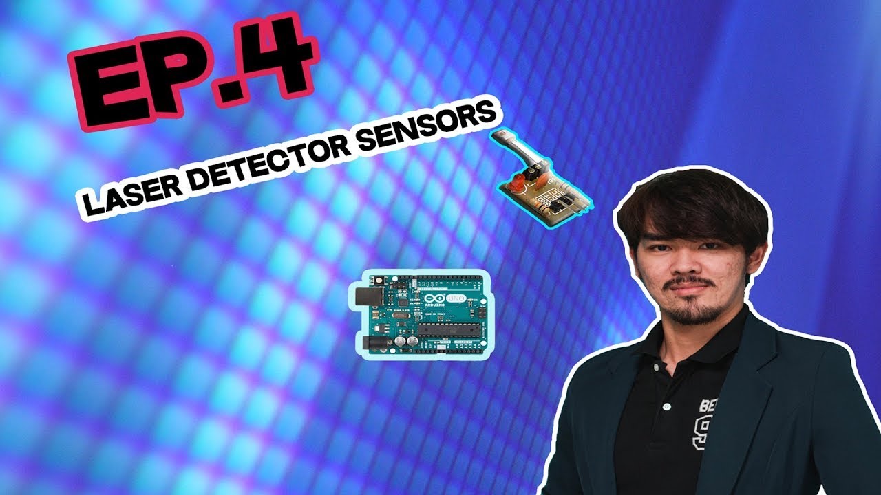 EP.4 การประยุกต์ใช้ Laser Detector Sensor | AMCS PSU SURAT - YouTube