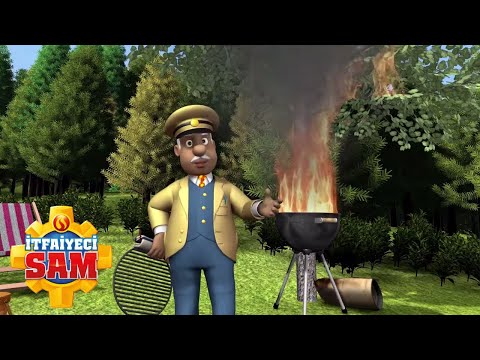 Mangalda ateş! | İtfaiyeci Sam resmi | Çizgi film