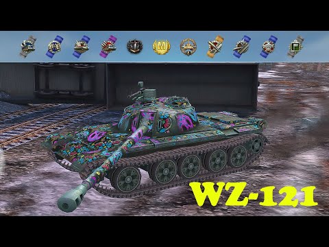 WZ-121 - WoT Blitz UZ Gaming - YouTube