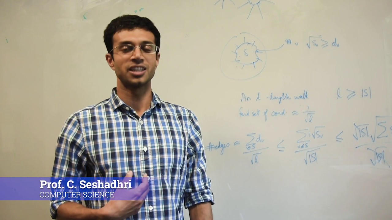 UC Santa Cruz Professor C. Seshadhri describes his research - YouTube