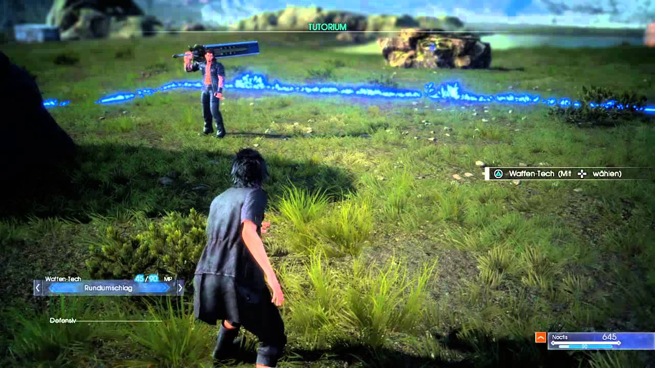 FINAL FANTASY XV EPISODE DUSCAE GAMEPLAY PART 1 - YouTube