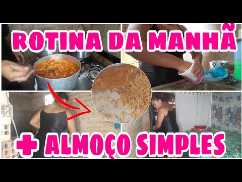 Rotina da manhã + almoço simples ||Rayanna silva #rumoa1k