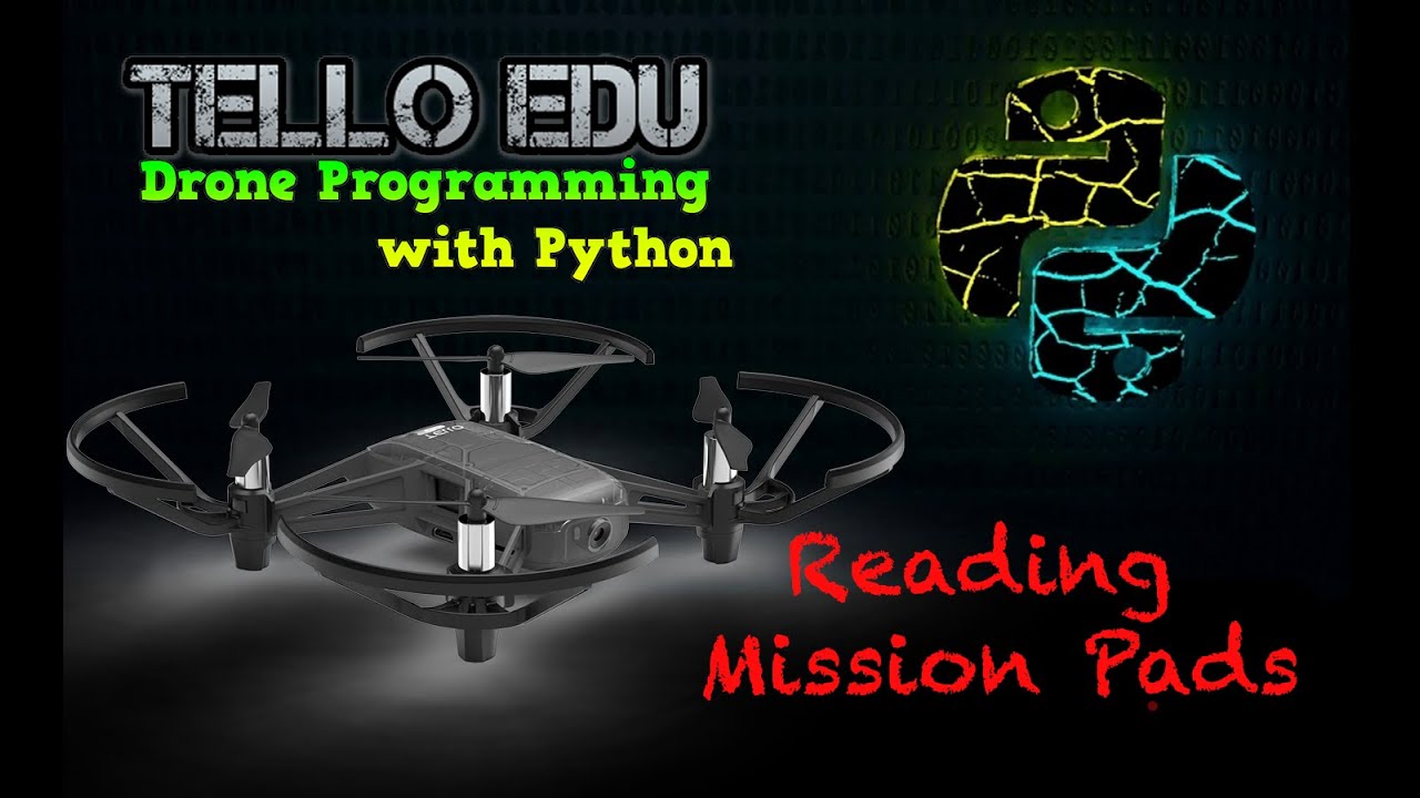 Tello Edu Python Coding Mission Pads Youtube