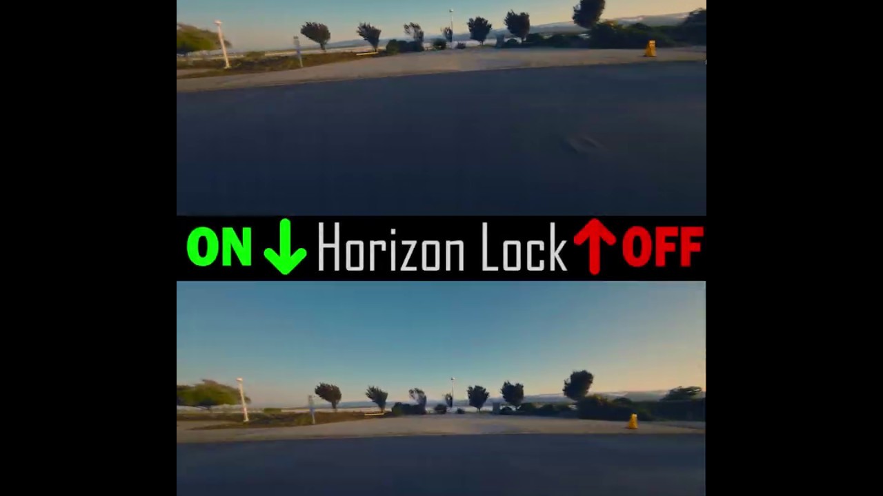 Horizon Lock with ReelSteady GO // ON vs OFF - YouTube