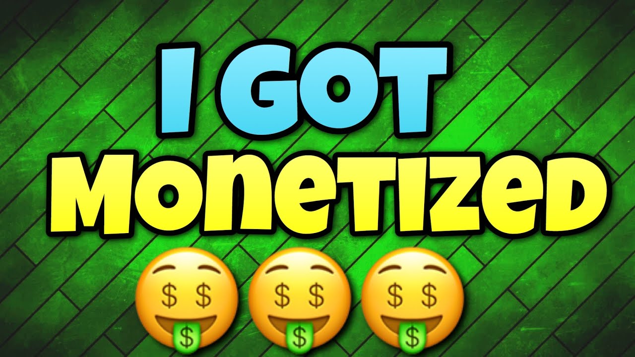 I GOT MONETIZED!!! (Huge Channel Announcement) - YouTube
