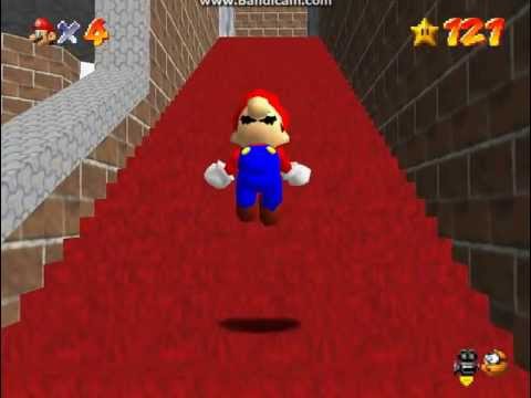Super Mario 64 BackLongJump (BLJ) Glitch on Stairs - YouTube