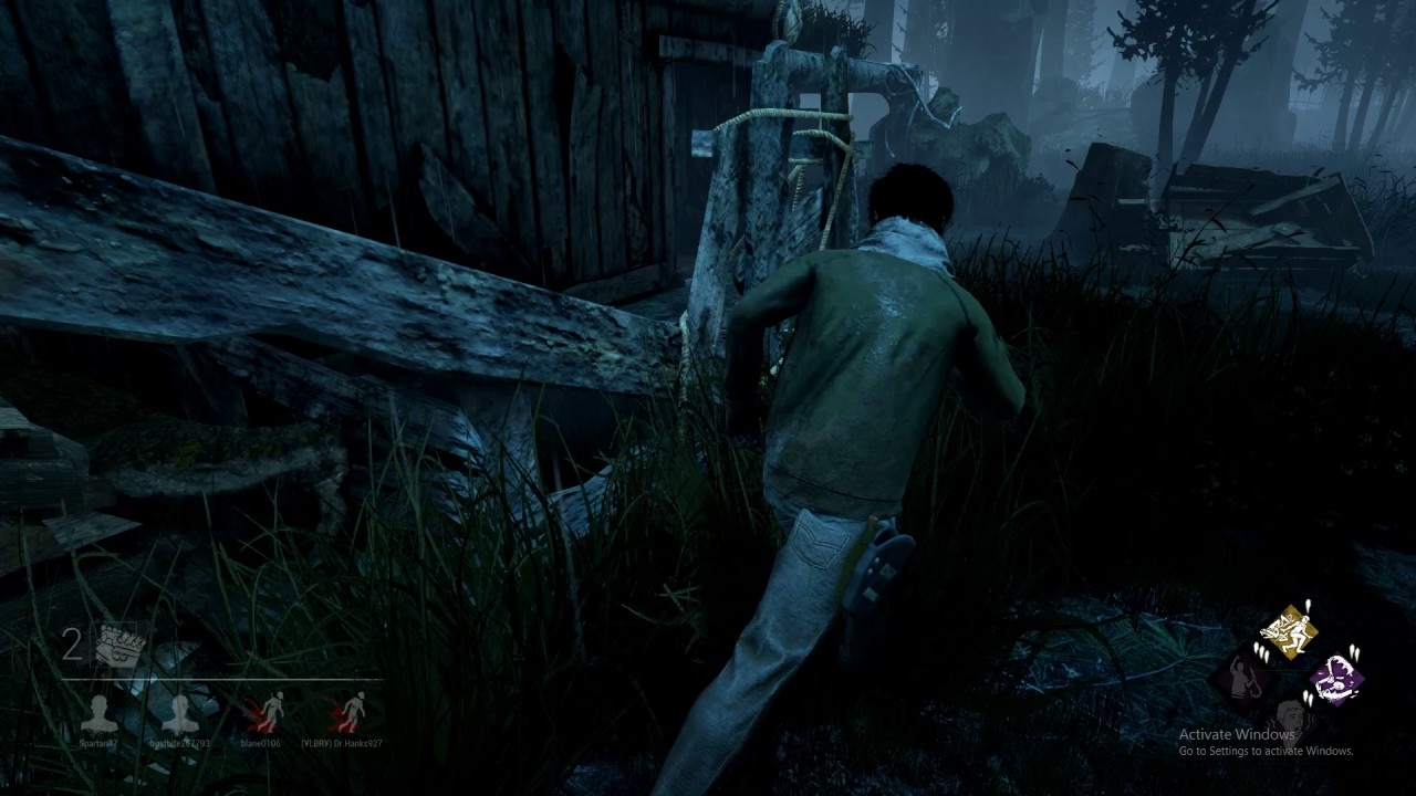 Dead by Daylight Red Forest against Hillbilly - YouTube
