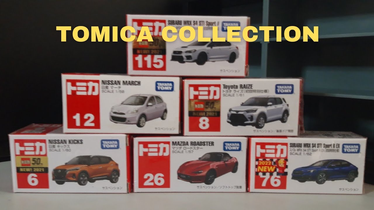 TOMICA COLLECTION No 6.8.12.26.76.115 - YouTube