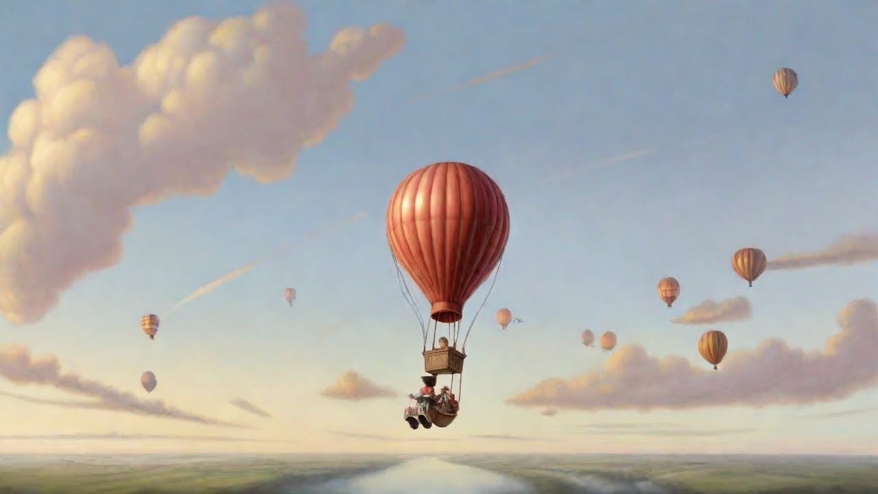 Floating on Cloud 9 ☁️🎈 | Balloon Dreams and Chill Beats 🌟🎶 - YouTube