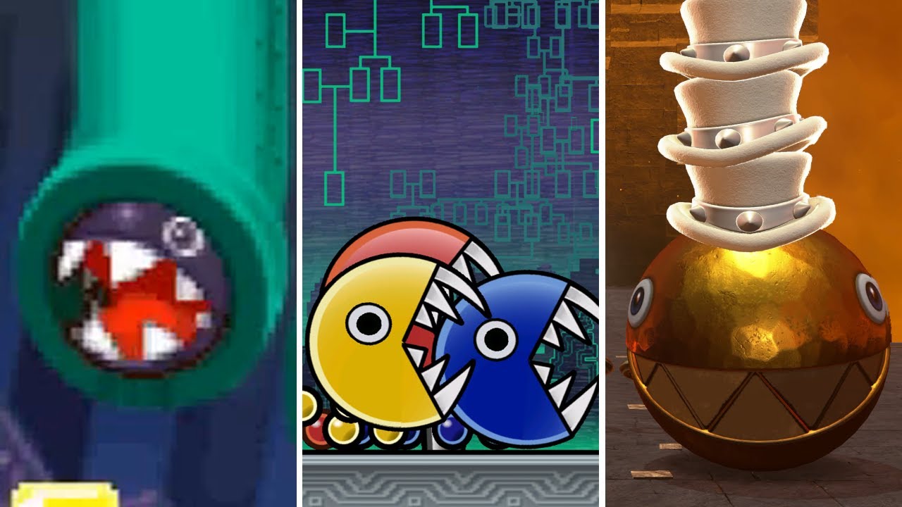 Evolution Of Chain Chomp Battles in Super Mario Games (1996 - 2022 ...