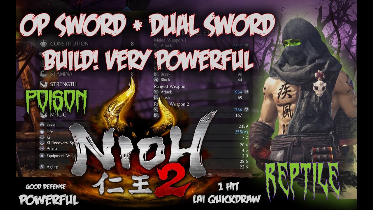 Nioh 2 dual sword build - knowgulf