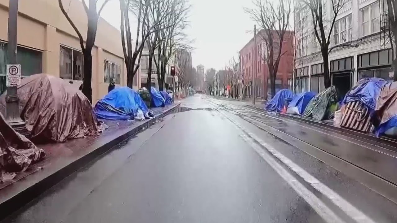 Homeless plan takes center stage at Portland council meeting - YouTube