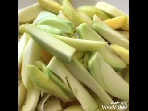 Kacho aap ko achar / Murabba recipe / how to make cooked mango pickle ...